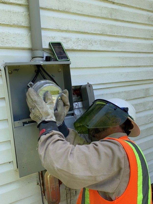 Advanced meter installation completed
