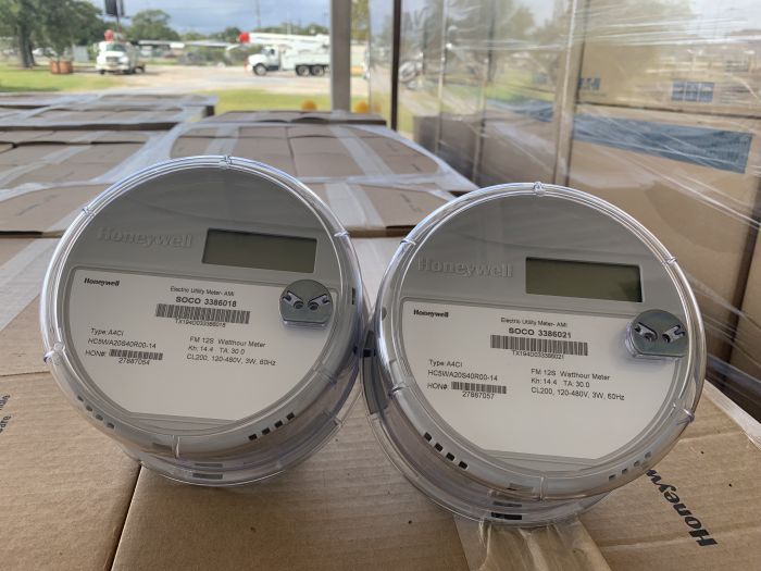 Advanced meter installation completed